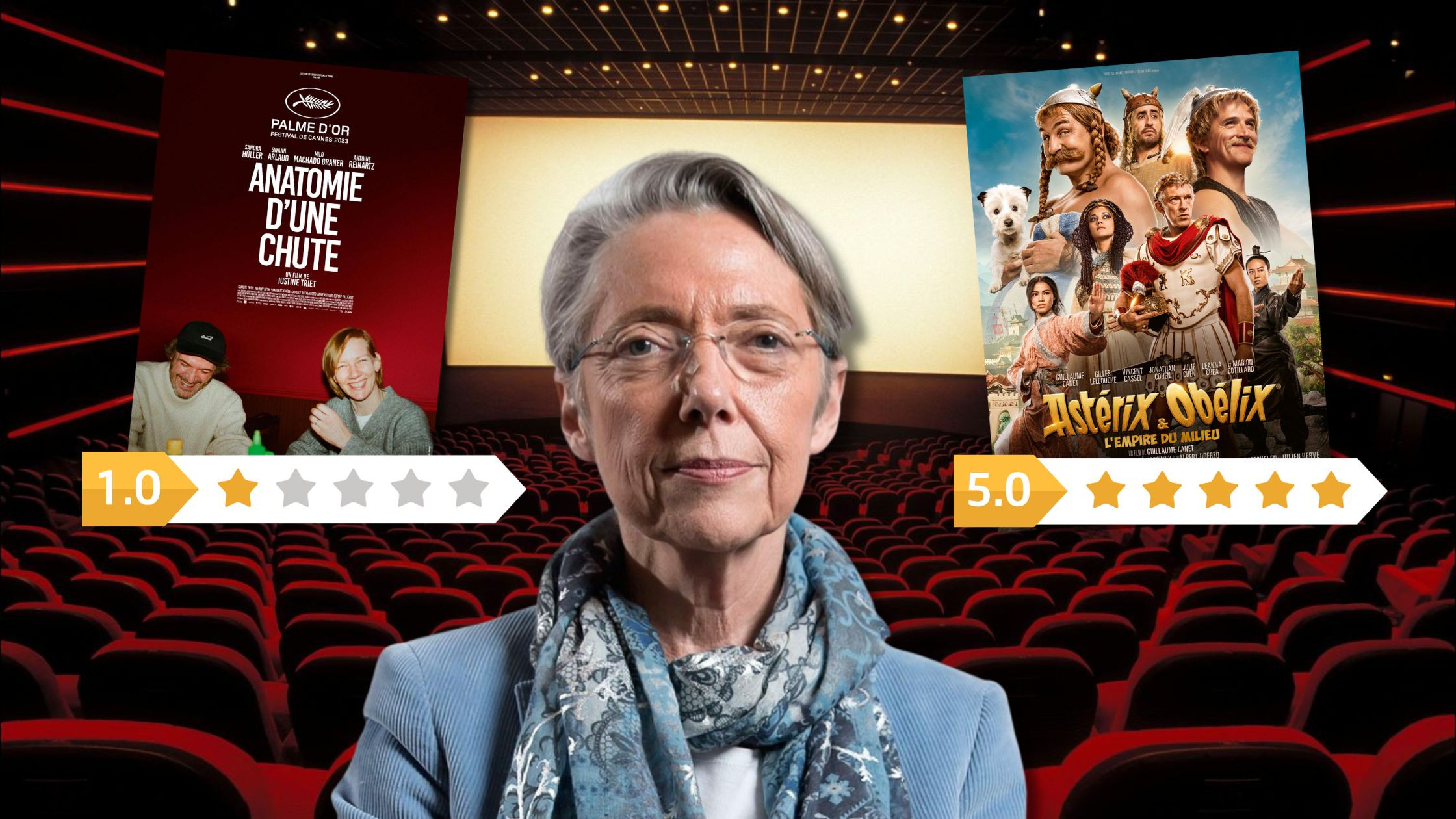 Élisabeth Borne vexée par Justine Triet : on a trouvé les films ...