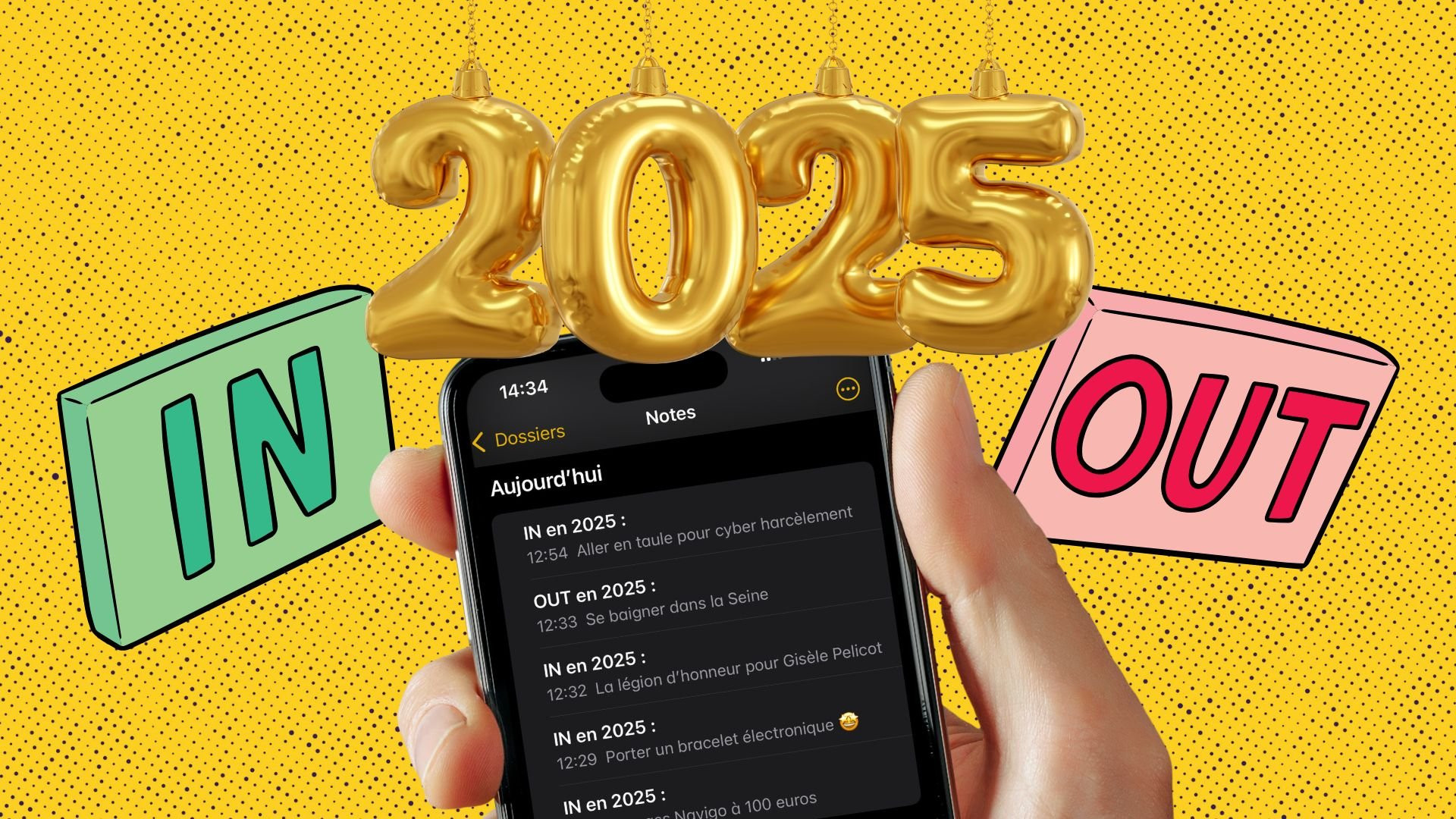 Nos IN et OUT de 2025 | URBANIA FR